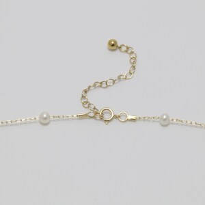 Pearl Necklace: 14K Gold Filled Chain, Small Freshwater Pearls - Etsy