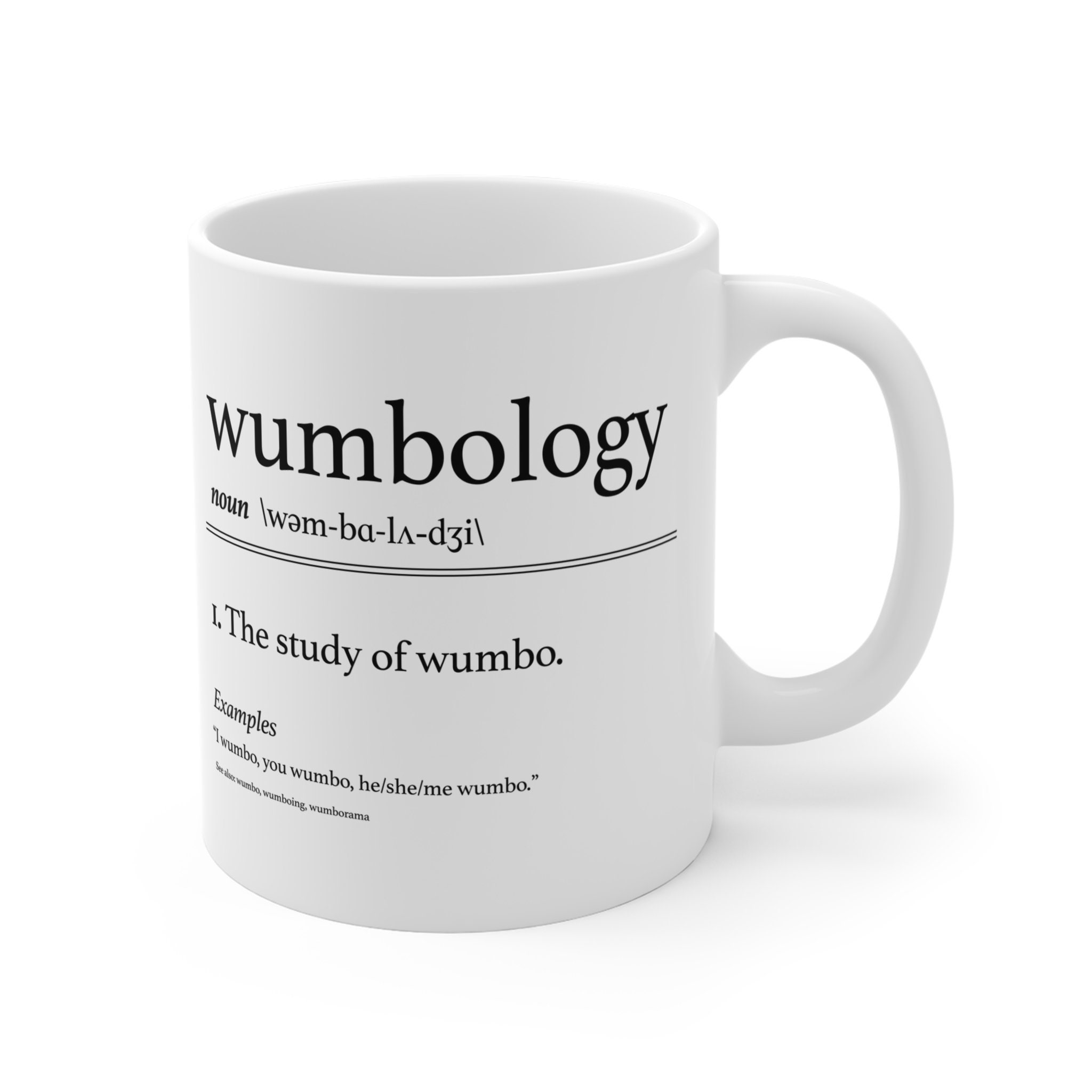 Wumbology Dictionary Entry Funny Reference Mug - Etsy