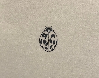 Ladybug Print | Etsy
