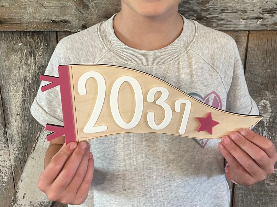 Graduate School Year Banner, First Day of School Sign, Preschool Sign ...