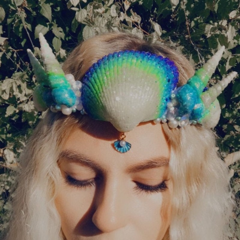 Waterproof Mermaid Crown - Etsy
