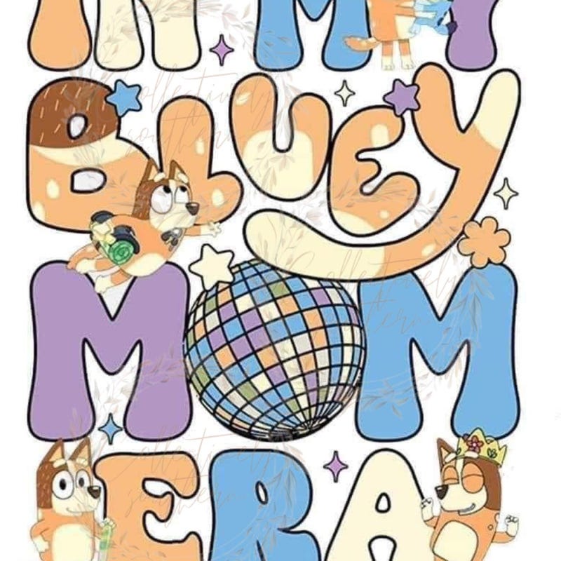 Bluey Mom Era Digital - Etsy