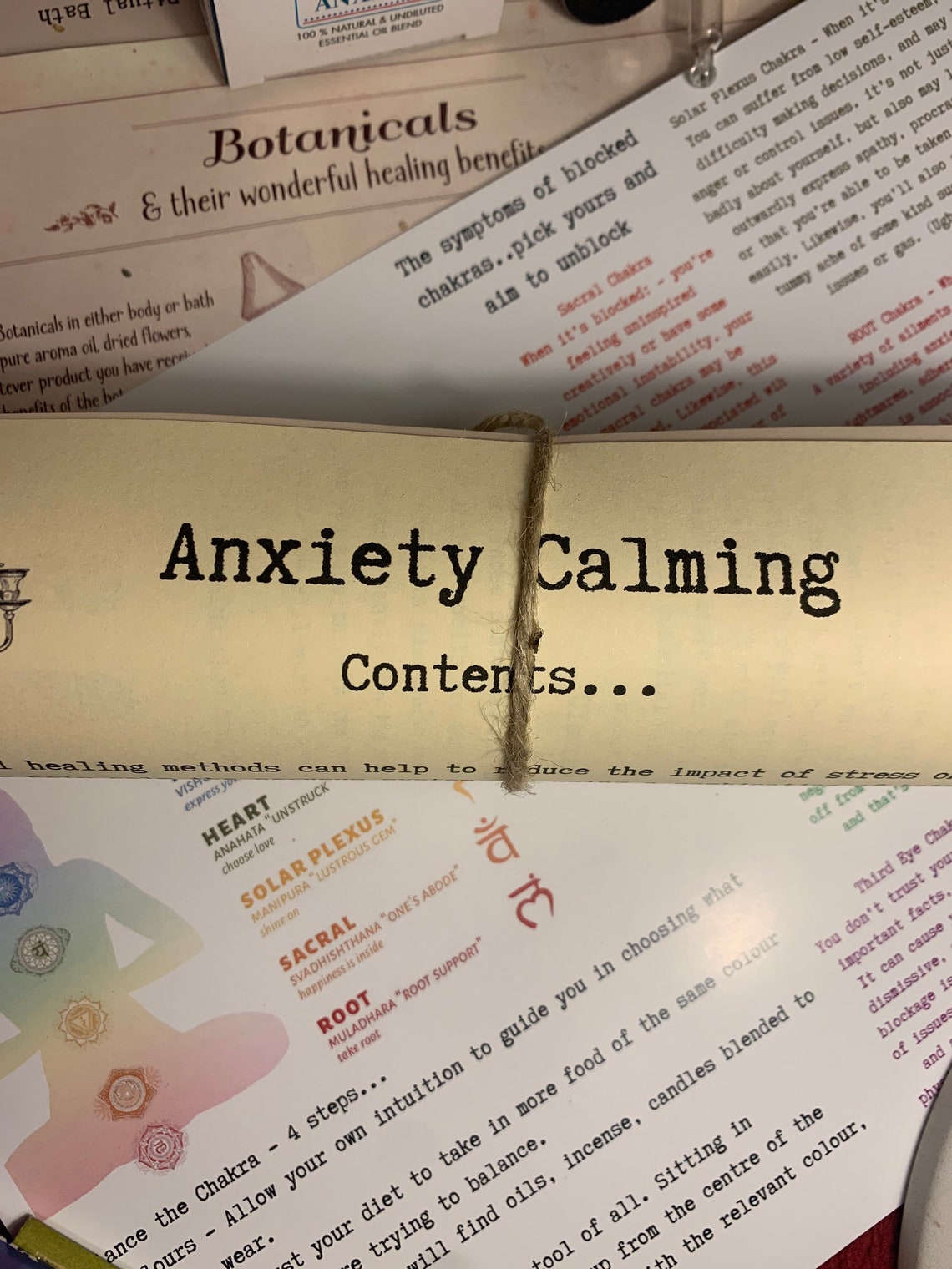 Anxiety Calming Box De-stress Box Stress Anxiety Gift | Etsy