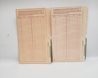 Junk Journal Receipt - Etsy