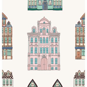 Paper, Hand Drawn House Paper, 5 Pages, Instant Download, Vintage ...