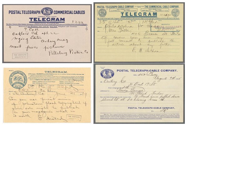 Vintage Postal Telegram Ephemera, Digital Download (4 Pages) - Etsy