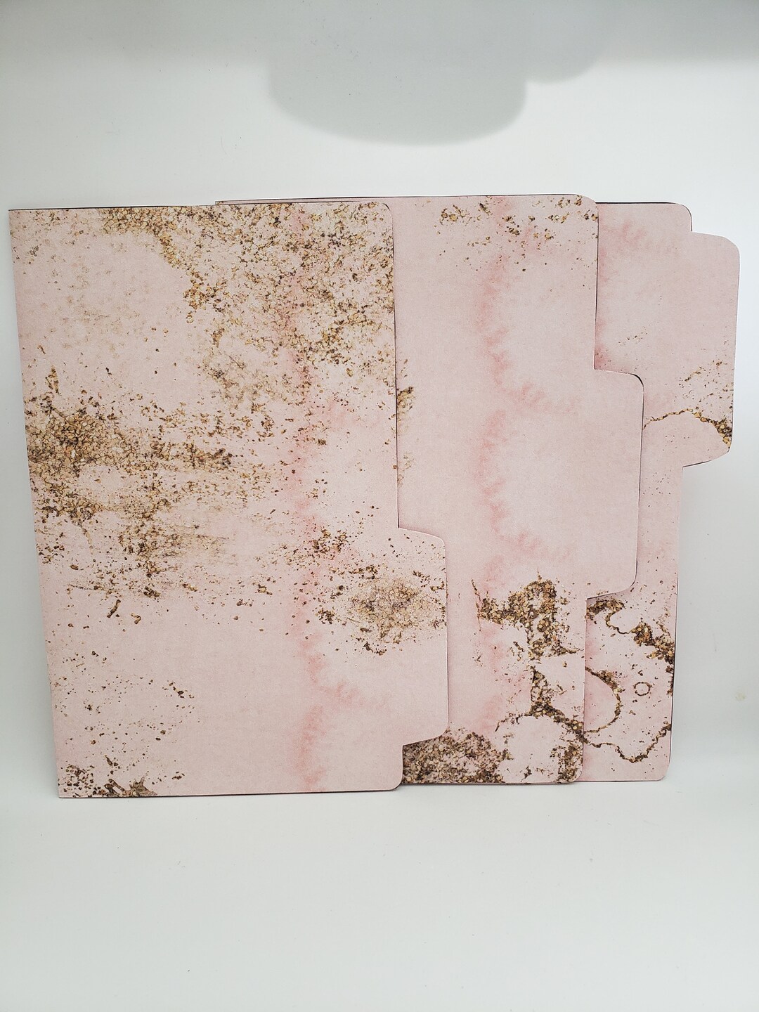 Pink N Gold File Folders, Digital Download, Ephemera for Sale, Junk ...