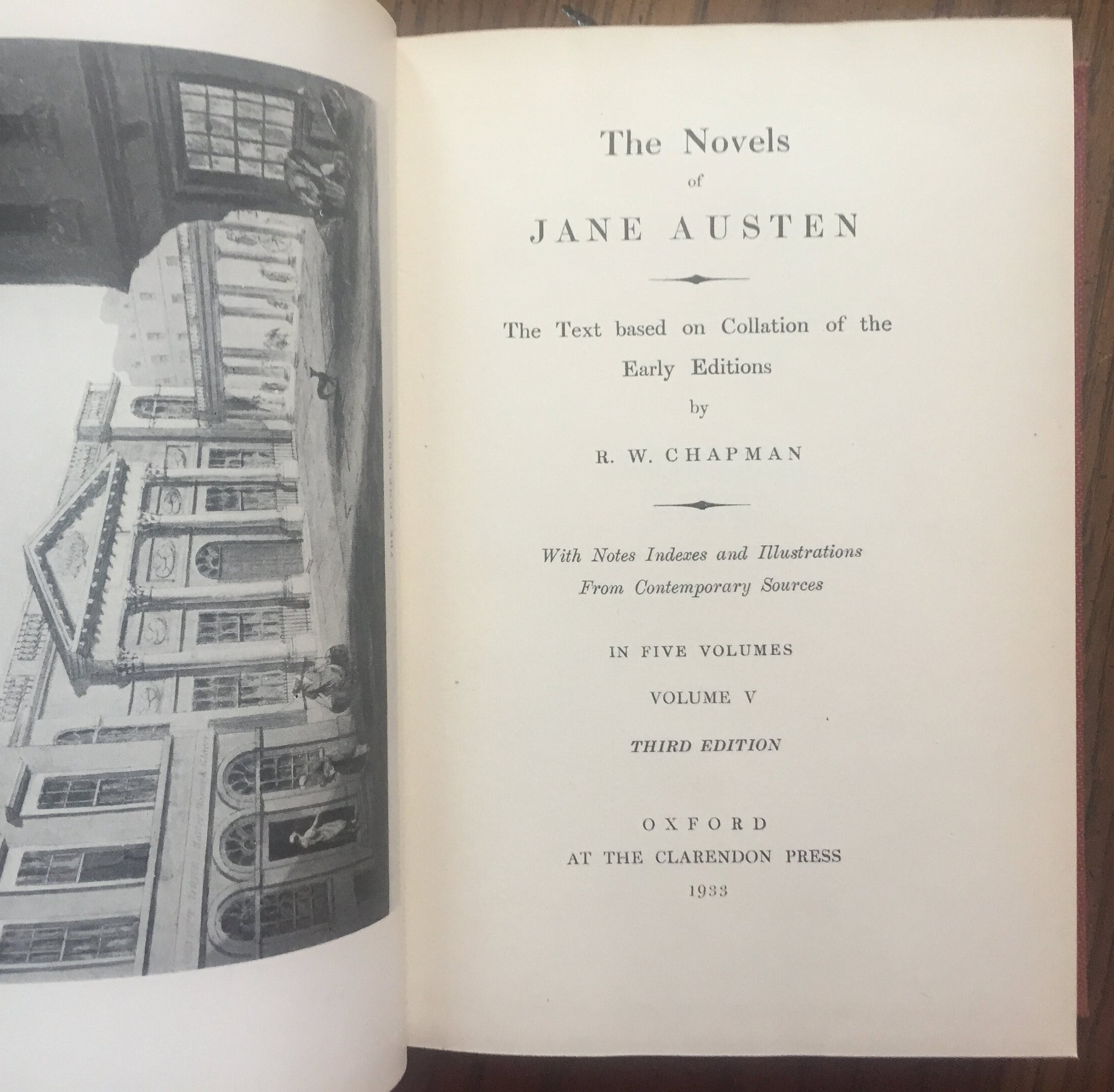 Jane Austen. Oxford Clarendon Press. the Authoritative Definitive and ...