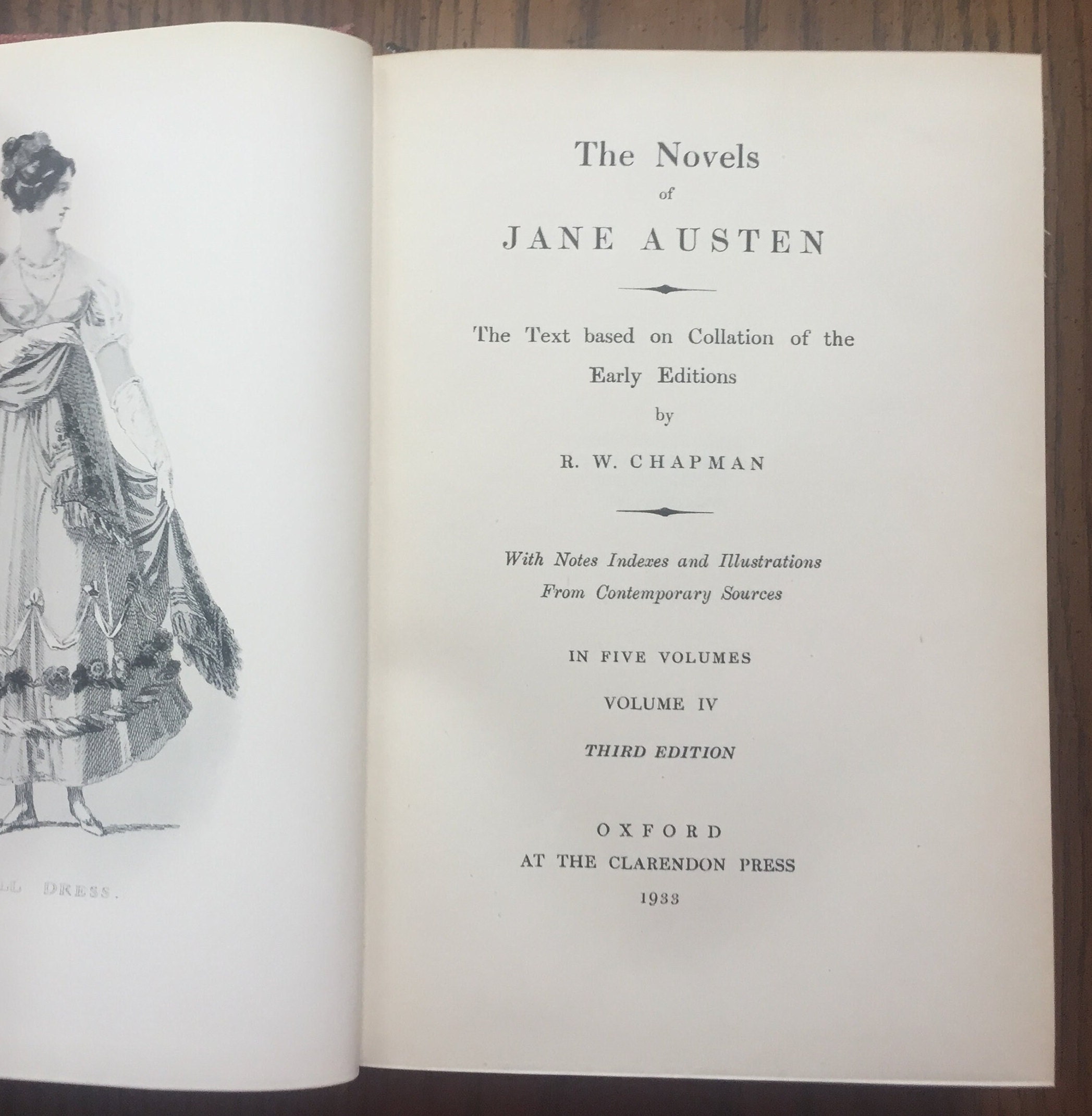 Jane Austen. Oxford Clarendon Press. the Authoritative Definitive and ...