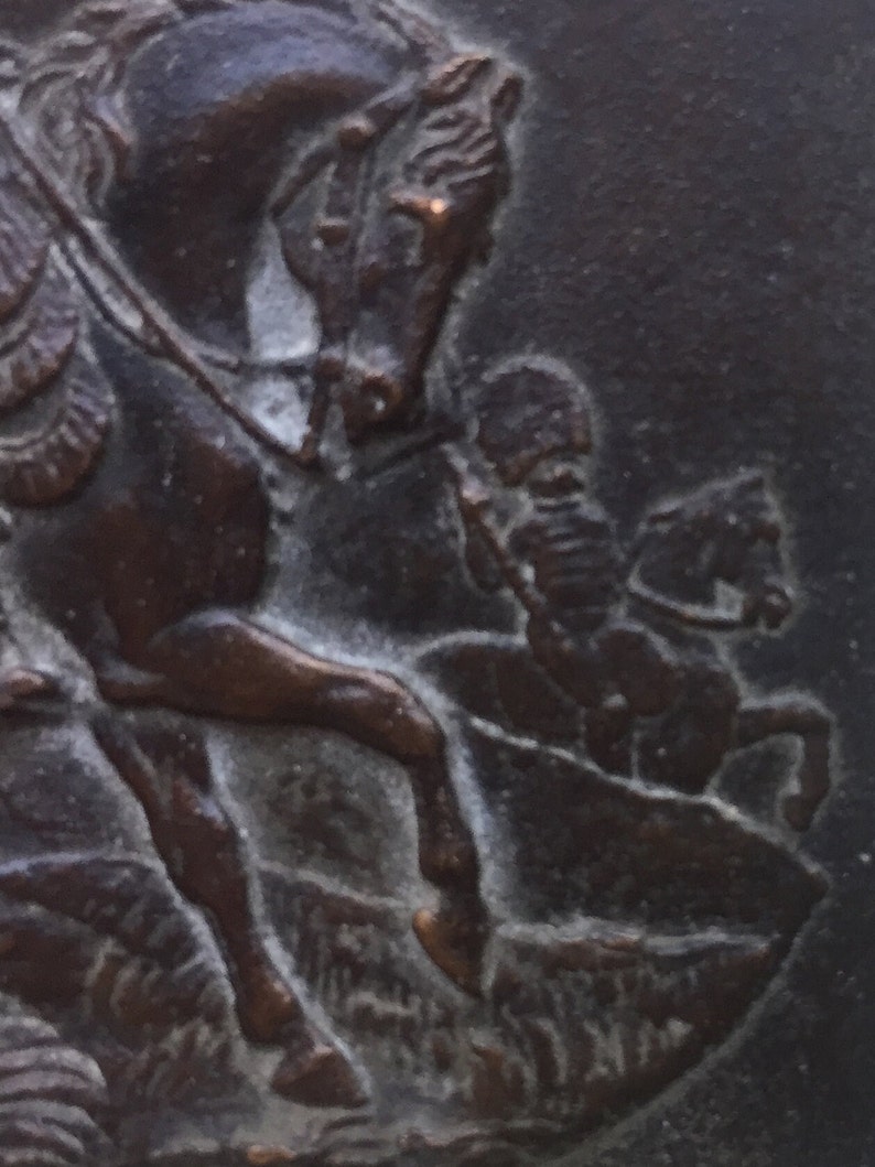 19th Century German Hessian Prussian Bronze in Bas Relief. - Etsy