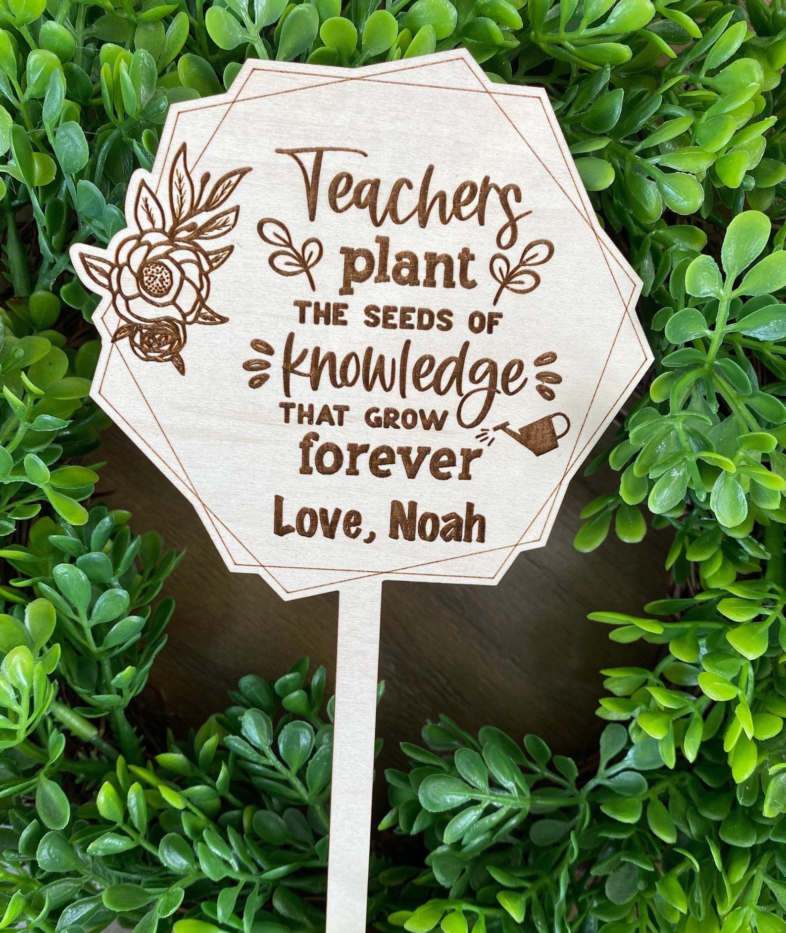 Teachers Plant the Seeds of Knowledge That Grow Forever - Etsy