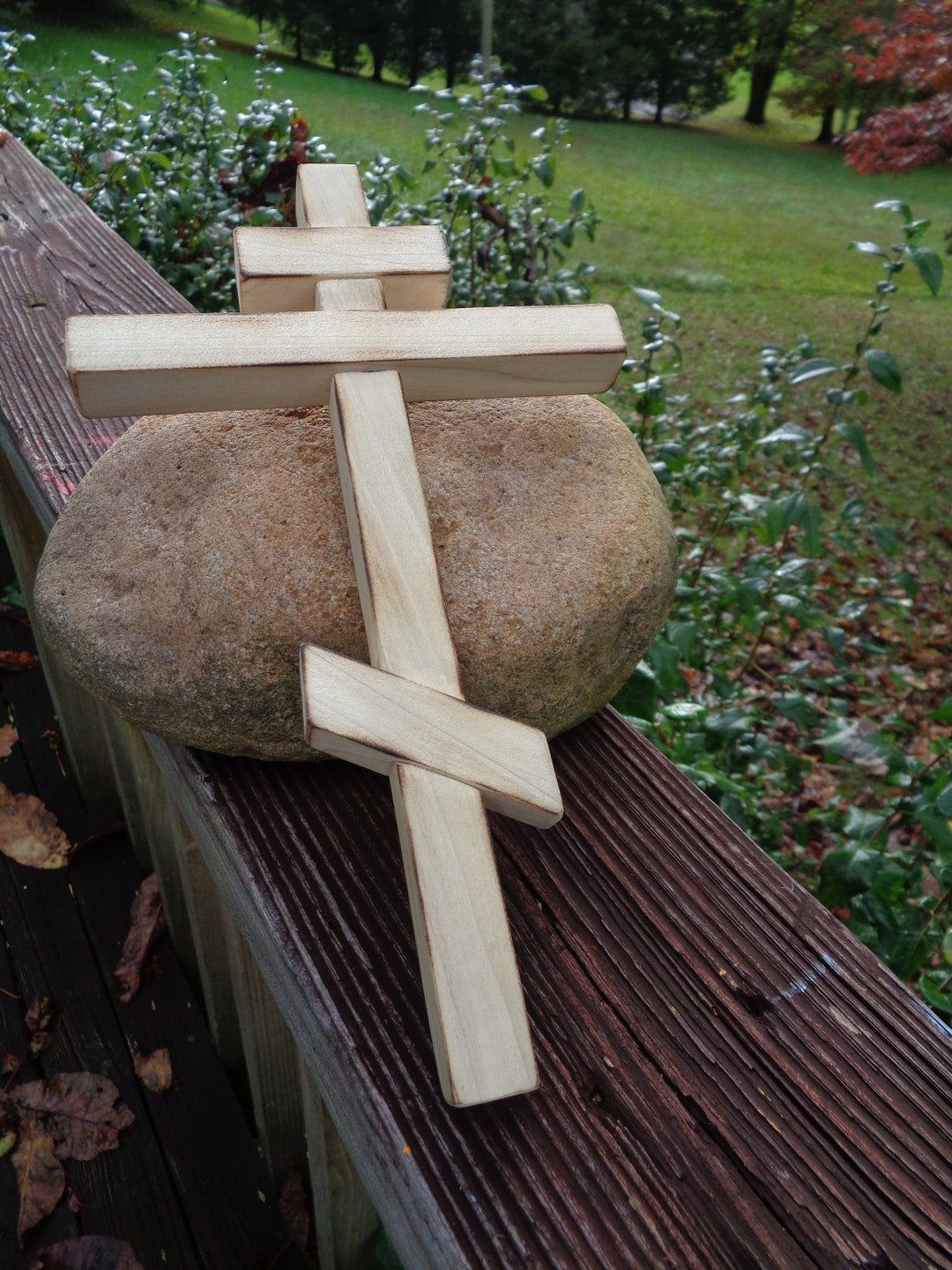 Handmade Wooden Cross/crucifix, Catholic Crucifix With Brass Corpus ...