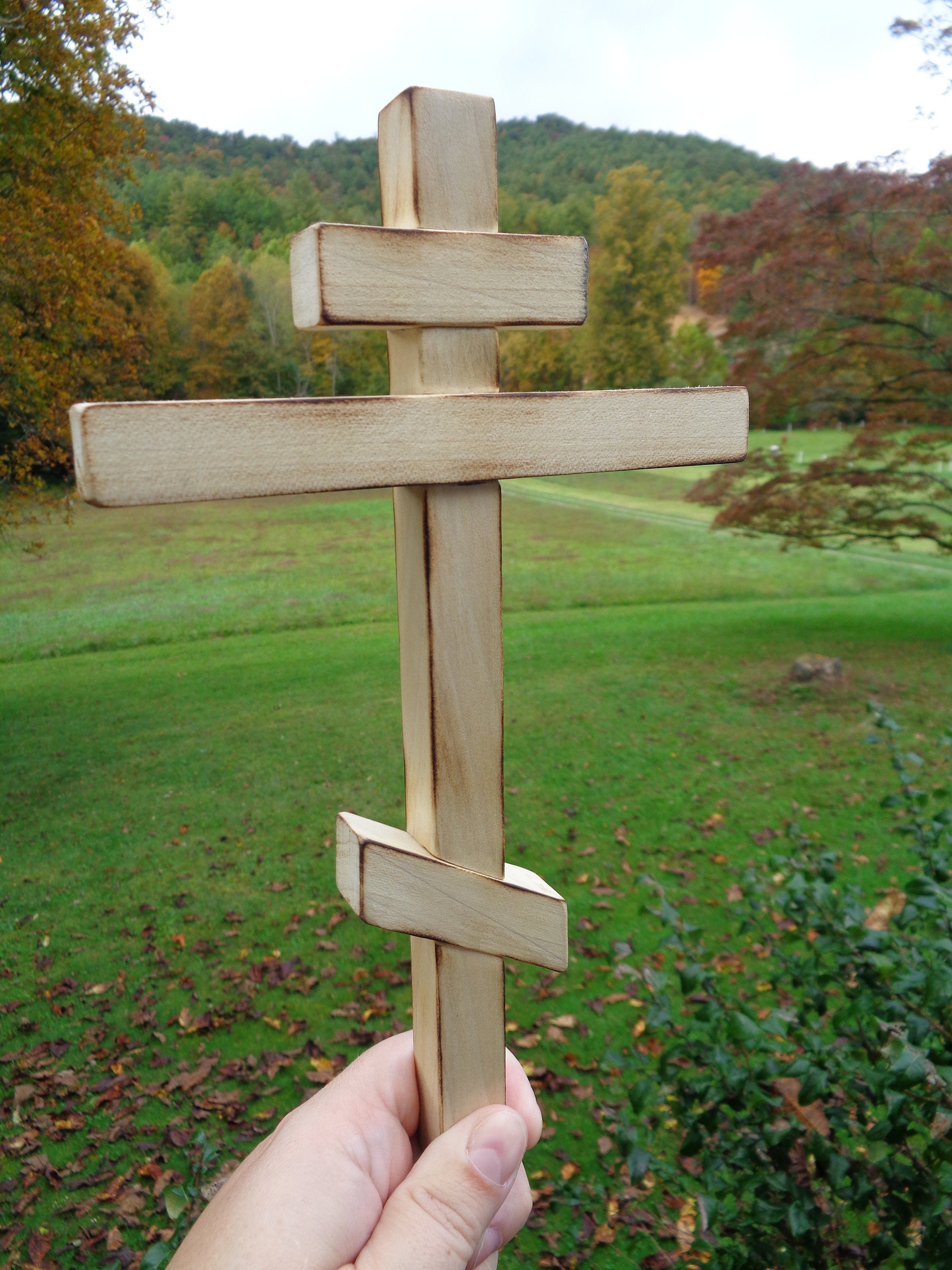 Handmade Wooden Cross/Crucifix Catholic Crucifix with Brass | Etsy