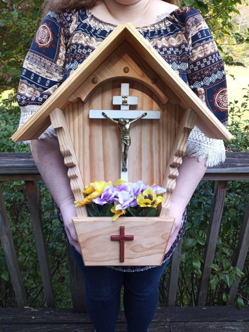 Orthodox Old World Wayside Shrine, European Wayside Catholic Shrine ...