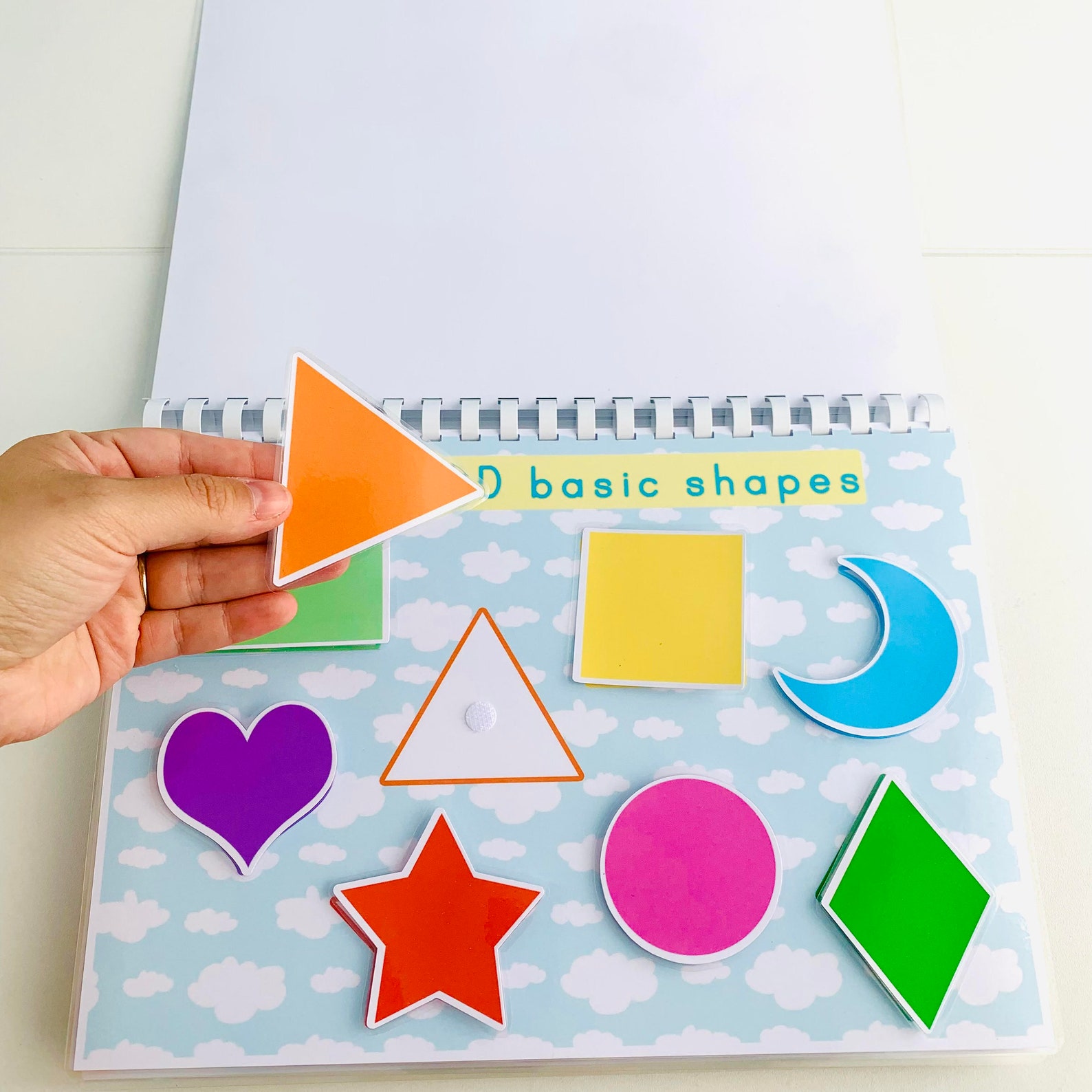 My First Busy Book Velcro Learning Activity Binder for - Etsy