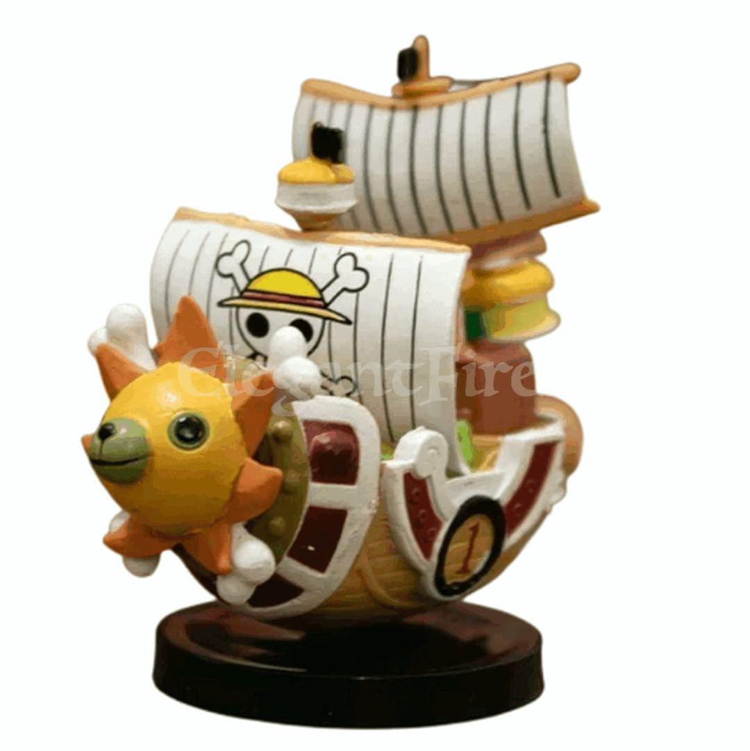 Mini One Piece Ship Figure Luffy Thousand Sunny Boat Model Toy Gift - Etsy