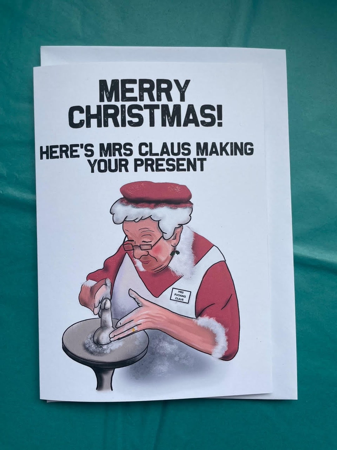 Rude Funny Happy Christmas Merry Christmas Card Funny - Etsy UK