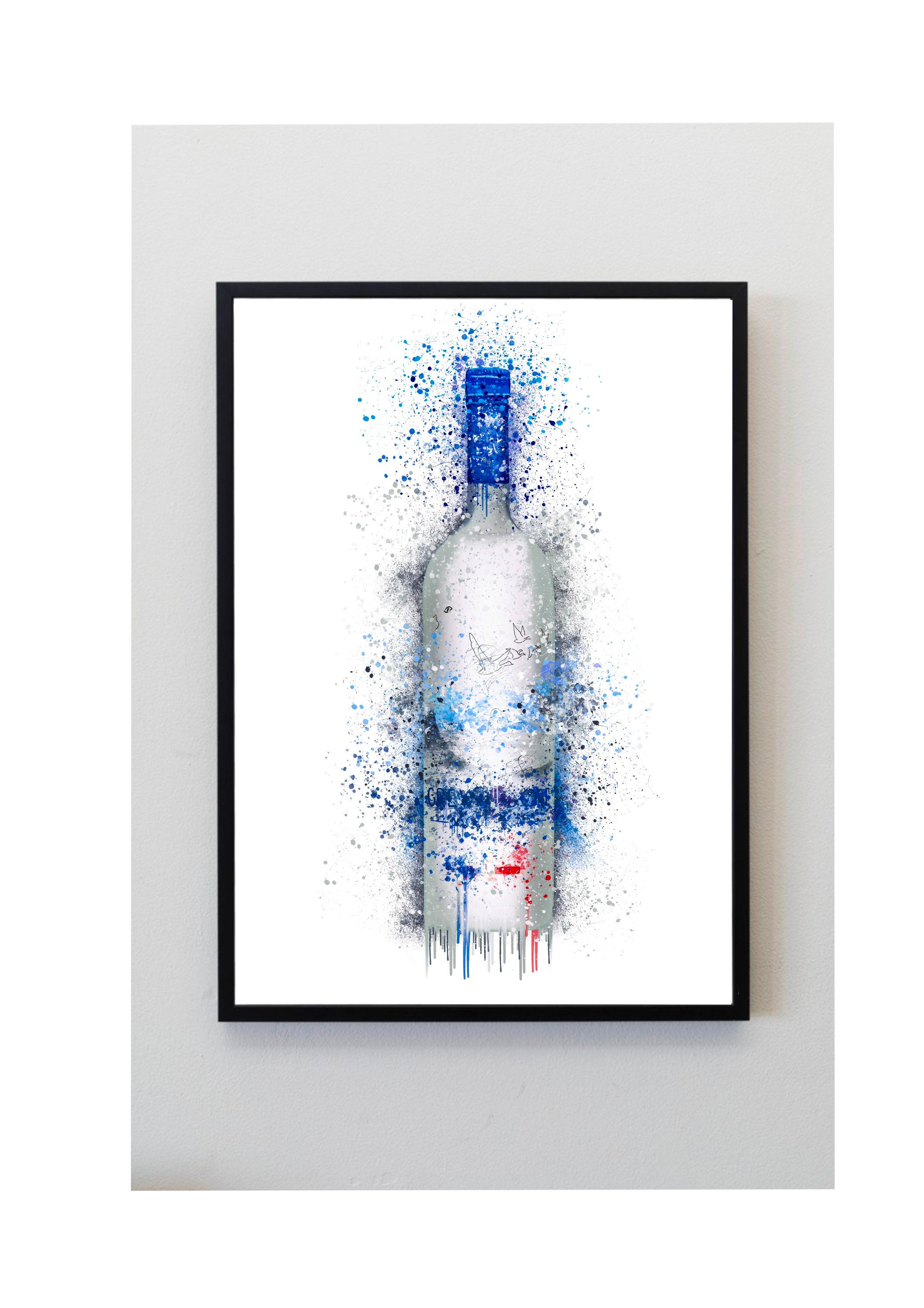 Grey Goose Bottle Drawing