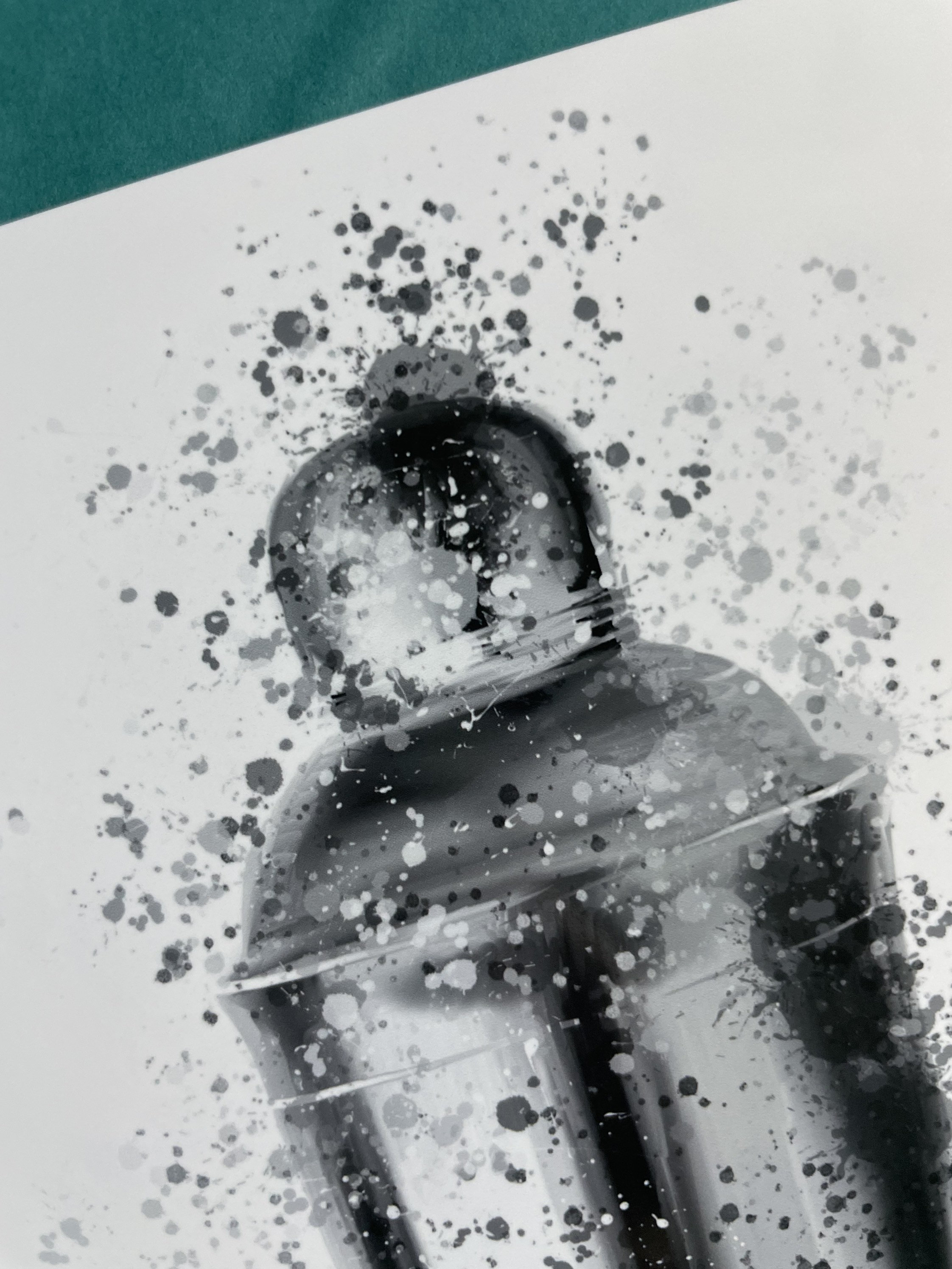 Grey, Cocktail, Shaker, Drink, Splatter, Art Print, Unframed, - Etsy UK