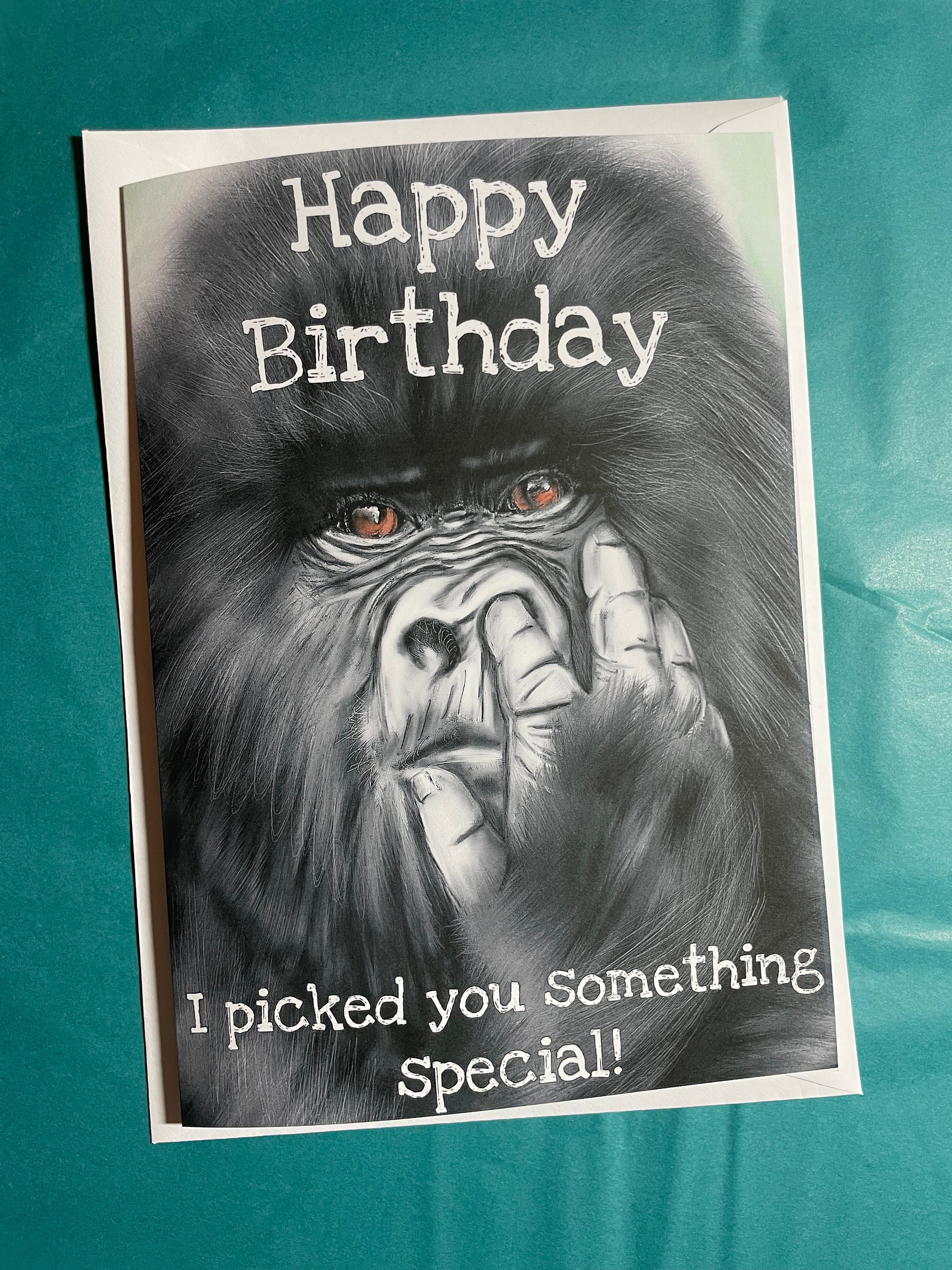 Happy Birthday Monkey Funny