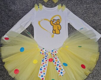 Spotty Girls Dress - Etsy