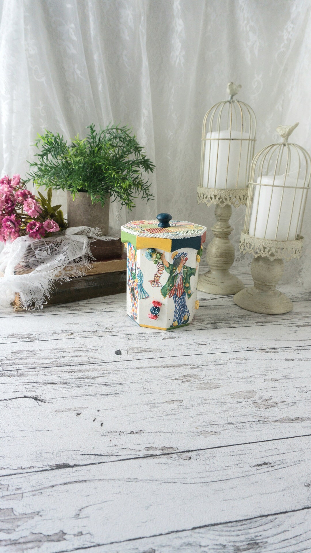 Whimsical Candy Storage| Wooden Box| Luxurious Sweet Candies Storage ...