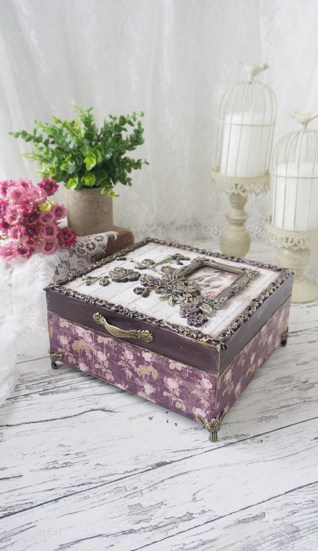 Tea Storage Box | Tea Organizer | Tea Bag Holder | Wood Tea Box | Tea ...