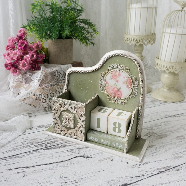 Wooden Calendar - Etsy