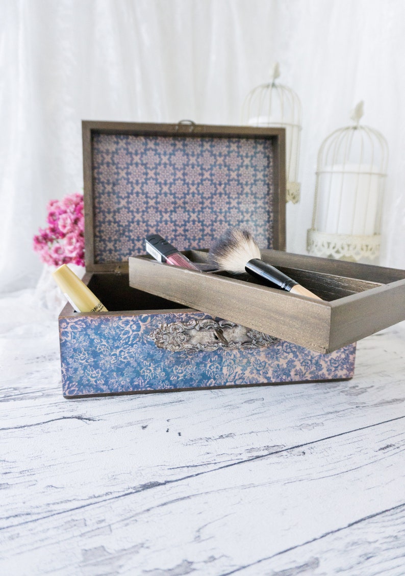 Vintage Jewelry Organiser Box Valuable Jewelry Treasure - Etsy