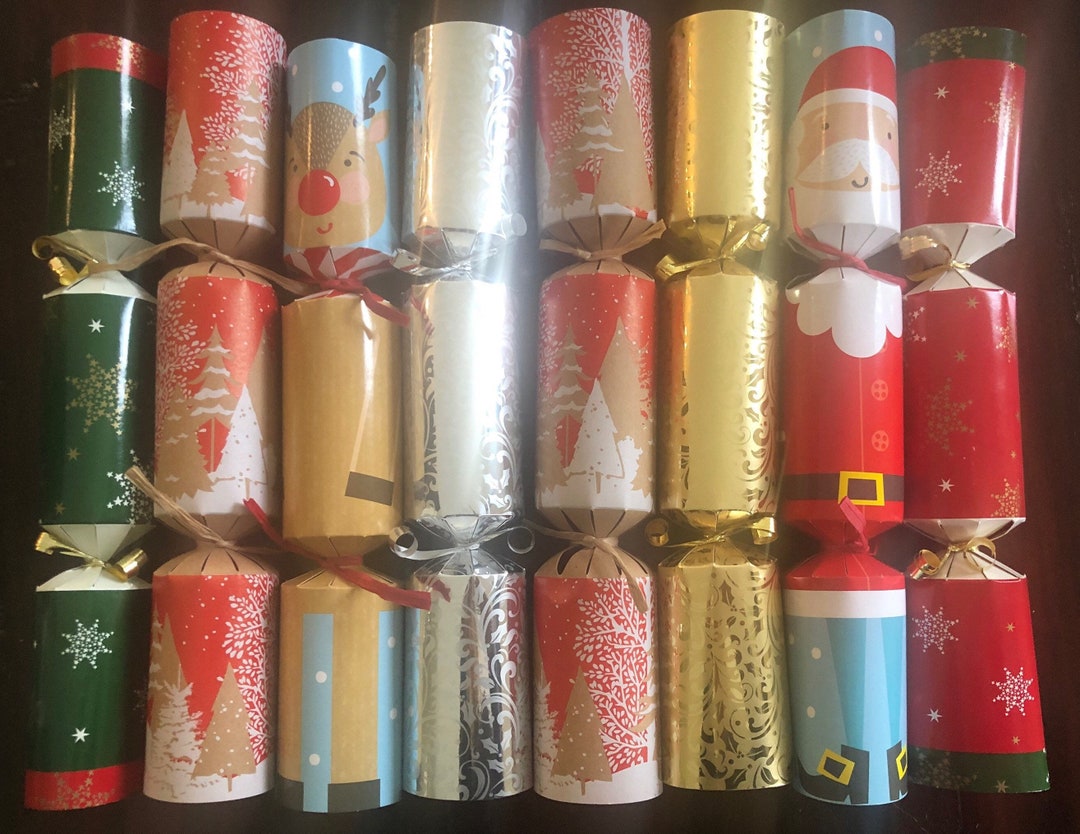 Belgian Chocolate Christmas Crackers - Plastic Free, Luxury Christmas ...