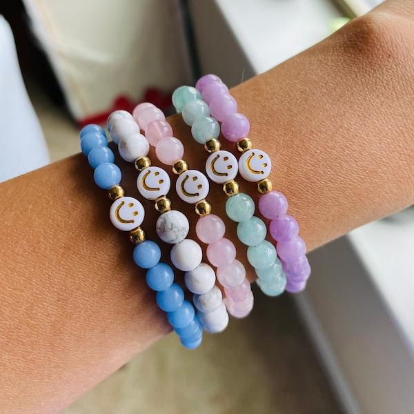 Smile Face Bracelet - Etsy