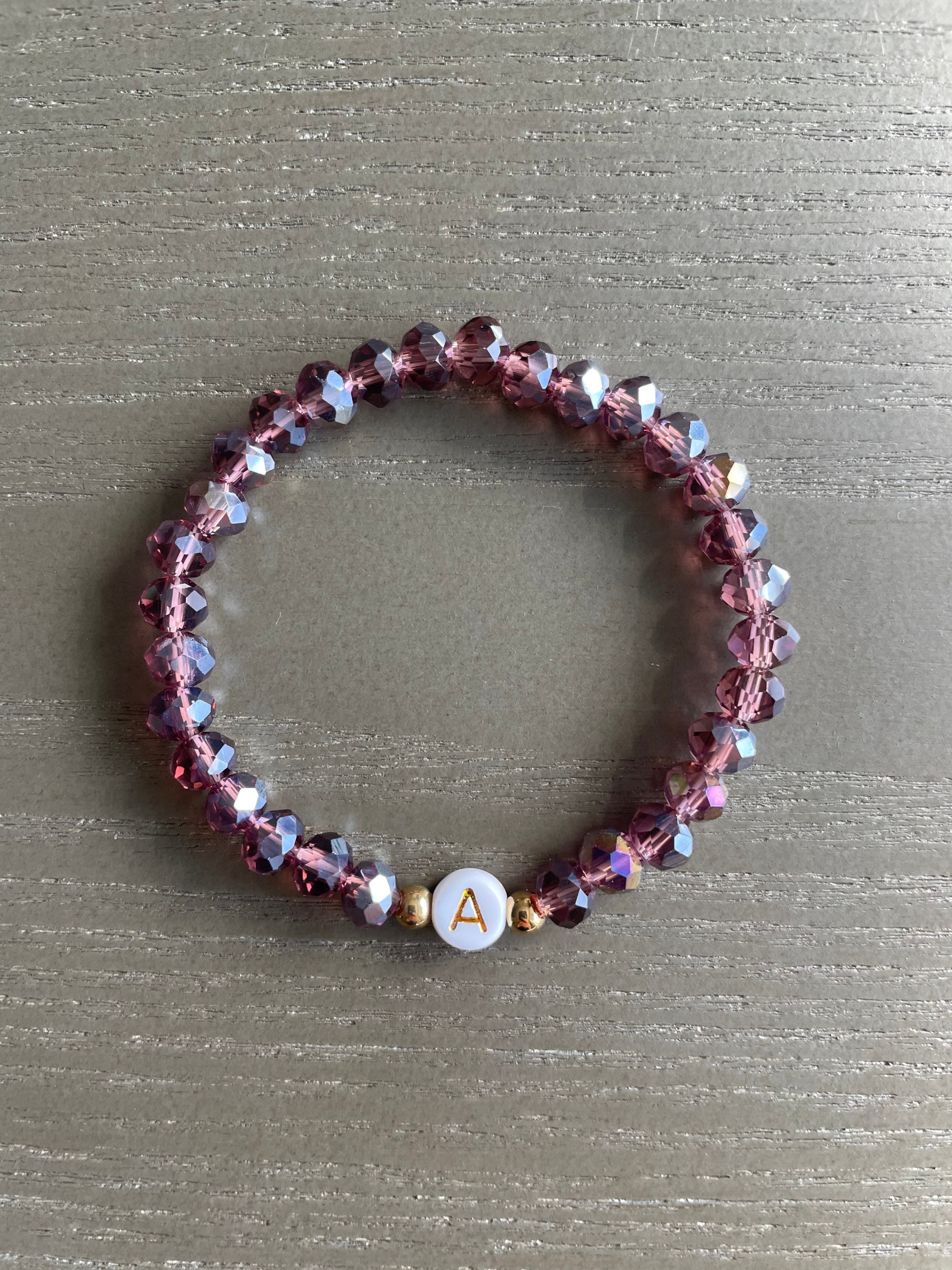 Personalized Initial Beaded Bracelets, Personalized Beaded Bracelets ...