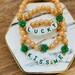 Personalized St. Patrick's Day Beaded Bracelets, Custom Bracelets, St ...