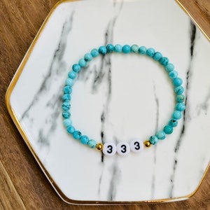 Angel Numbers Beaded Bracelets, Angel Numbers Jewelry, Stackable ...