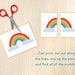 Rainbow Matching Games, 20 Puzzles for Toddlers, Preschool Activity ...