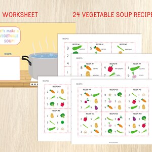 Vegetables Soup Making, Dramatic Play, Pretend Play, Educational Game ...