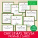 Christmas Trivia Game, 100 Question Cards, Christmas Party Games ...