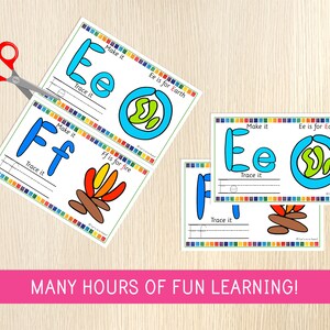 Alphabet Playdough Mats, Play Doh Activity, ABC Tracing Practice ...