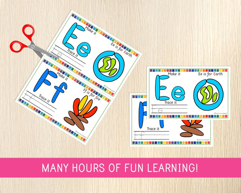 Alphabet Playdough Mats Play Doh Activity ABC Tracing - Etsy