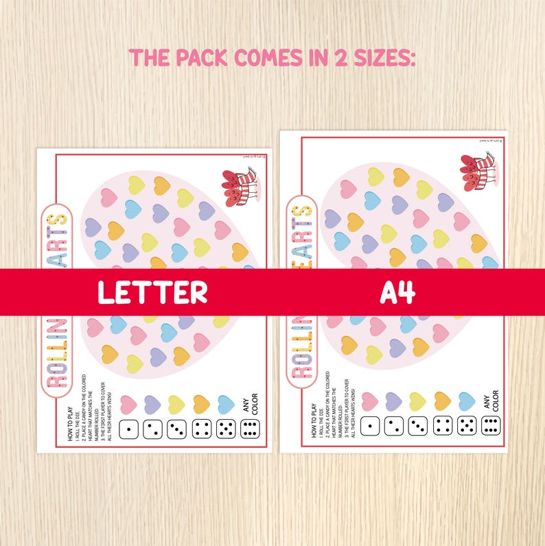 Valentine's Day Candy Game - Rolling Hearts Valentine Game for Kids ...