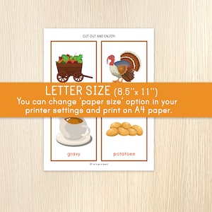 Thanksgiving Vocabulary Flashcards - Thanksgiving Words - 40 Cards ...