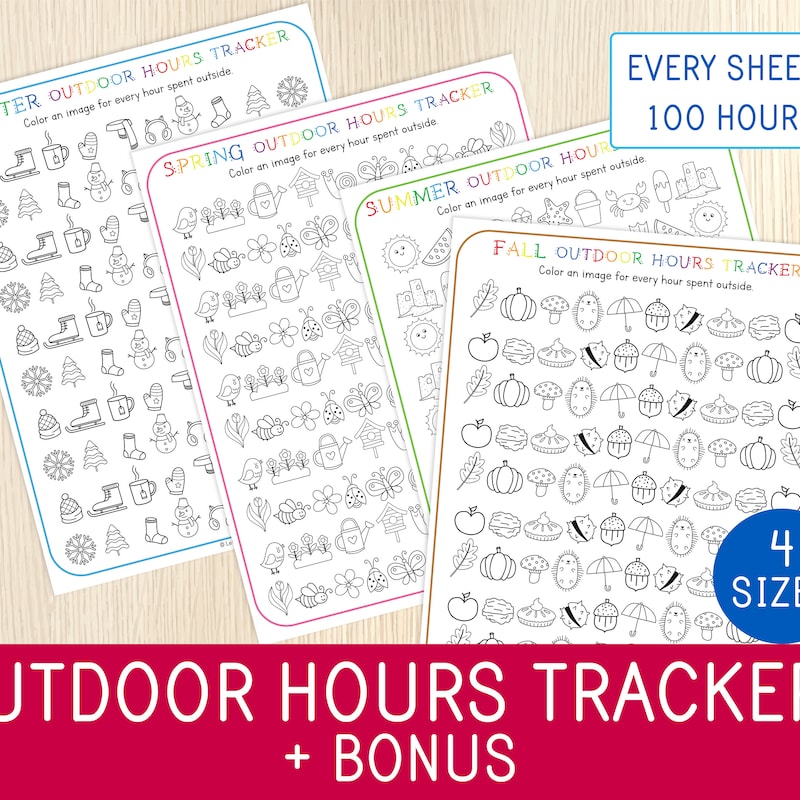 Outdoor Winter Tracker - Etsy