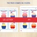 4th of July Game, Matching Activity for Kids, Cupcakes Puzzles, USA ...