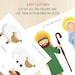 Nativity Scene for Christmas, Advent, Stick Puppets, Christmas ...