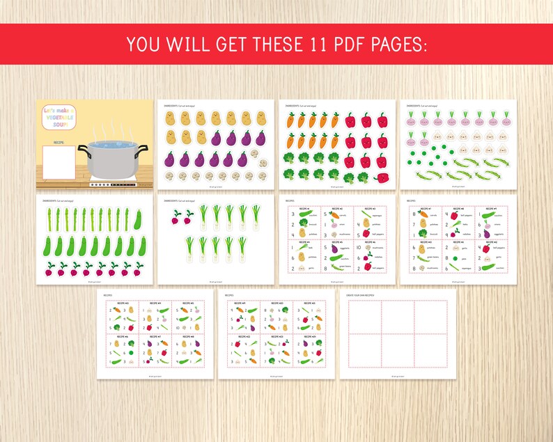 Vegetables Soup Making, Dramatic Play, Pretend Play, Educational Game ...