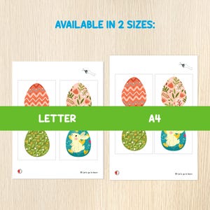 Easter Egg Matching Game - Easter Matching Activity - Easter Kids ...