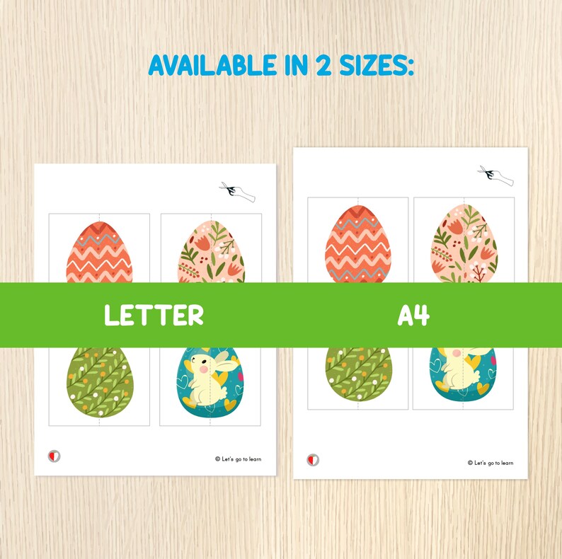 Easter Egg Matching Game - Easter Matching Activity - Easter Kids ...