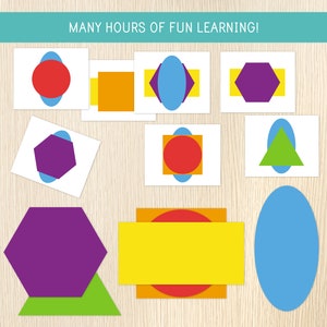 Patterns With Shapes, Stacking Shapes, Busy Bags Idea, Visual Skills ...