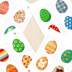 Easter Egg Matching Game - Easter Matching Activity - Easter Kids ...