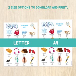 Seasons Scavenger Hunt Games BUNDLE, Treasure Hunt With Cards to Hide ...